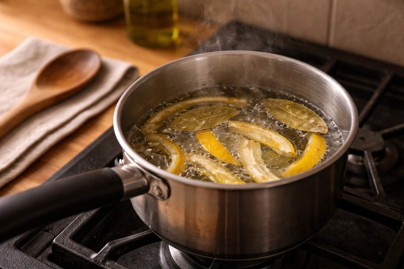 Boiling Lemon Peel With Bay Leaves: Why This Old Kitchen Habit Is Still ...